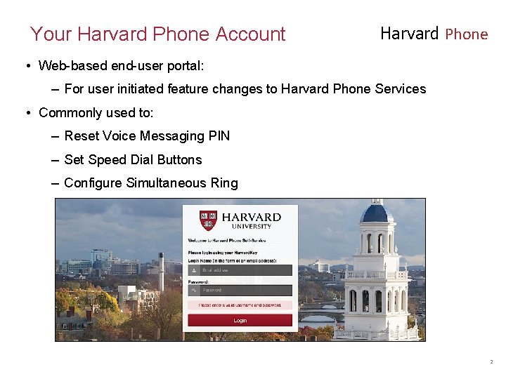 Harvard Phone Account Jabber for Windows Your Harvard