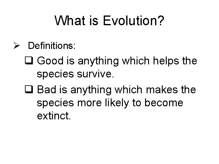 It Takes more Faith to Believe in Evolution
