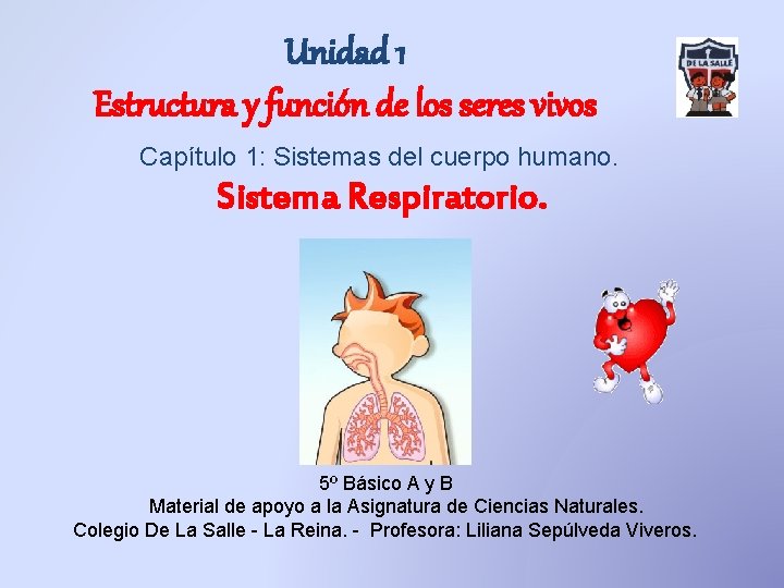 Unidad 1 Estructura y funcin de los seres