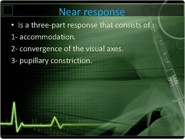 The Physiology of Vision Anatomy of the eye