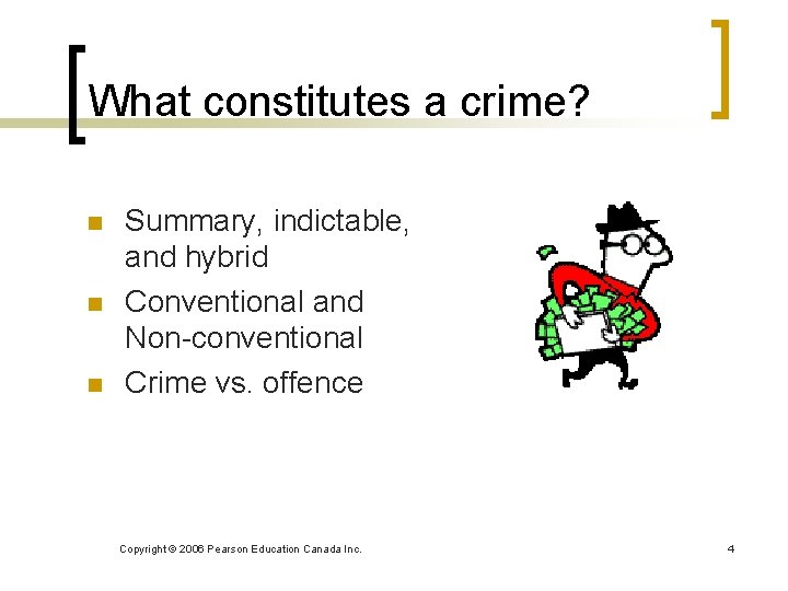 Chapter 1 Canadian Criminology Its nature and structure