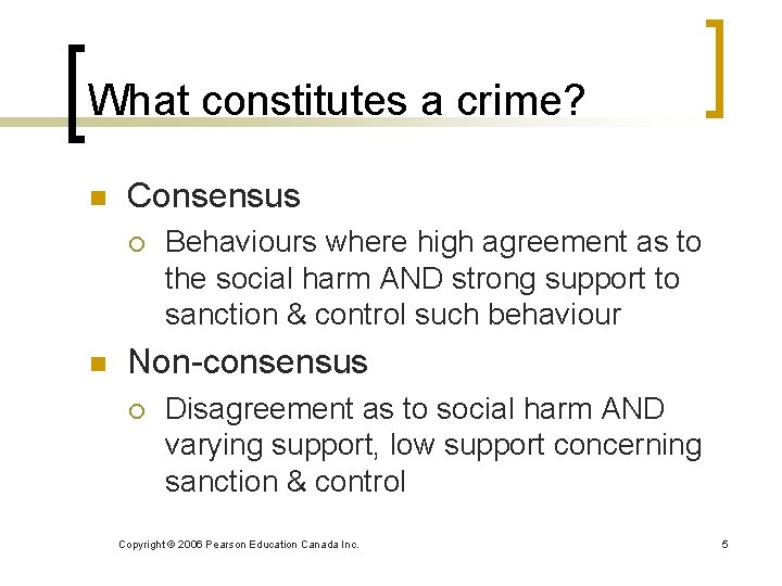 Chapter 1 Canadian Criminology Its nature and structure