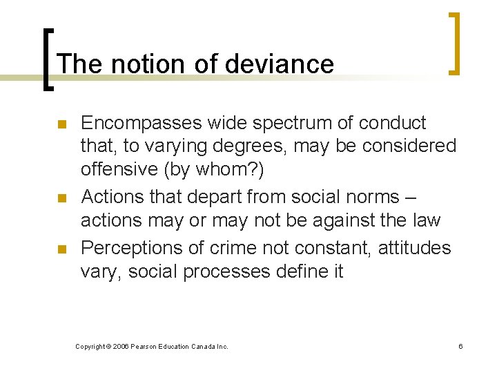 Chapter 1 Canadian Criminology Its nature and structure