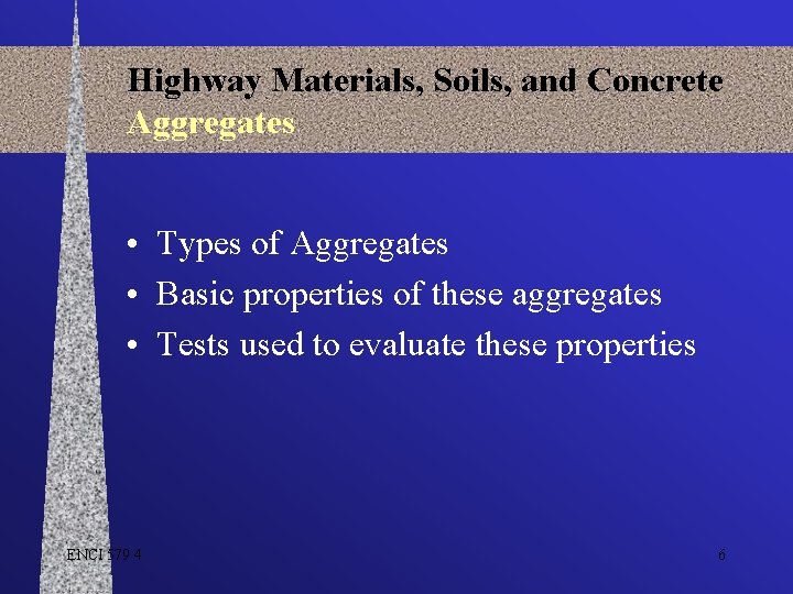 Highway Materials Soils and Concrete Aggregates Soil Definition