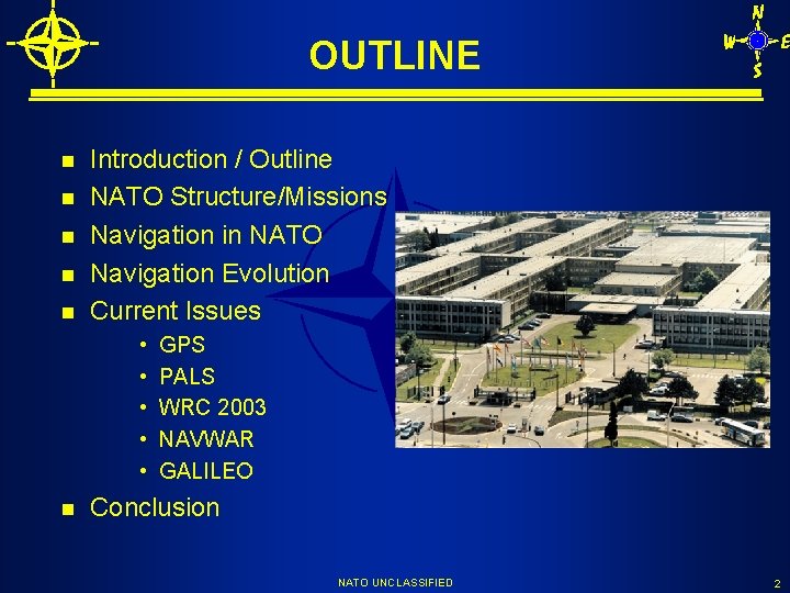Satellite Navigation as seen by NATO CGSIC 5
