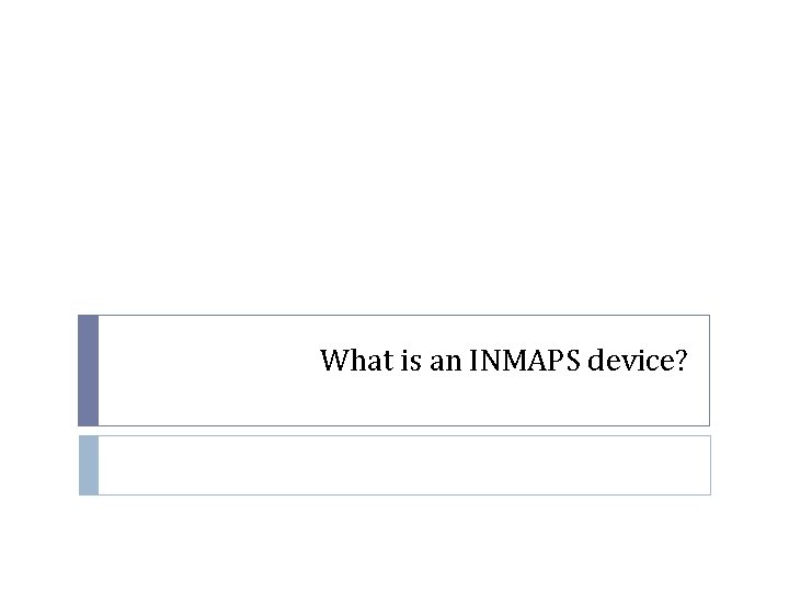 Arachnid A CMOS MAPS RD programme Adrian Bevan