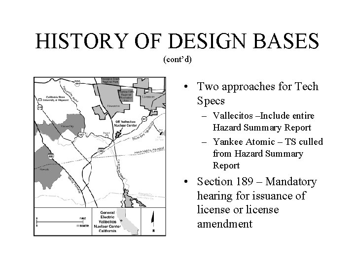 Design Bases From 1957 to 2003 June 18