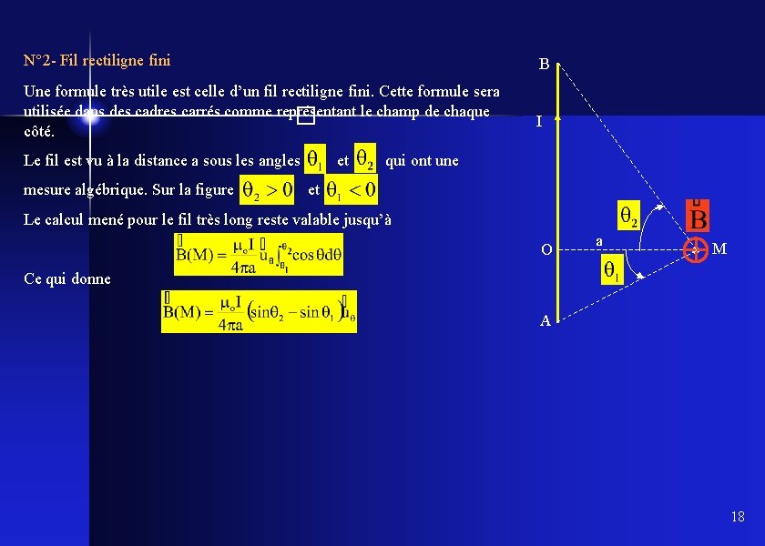 ELECTROMAGNETISME B MAGNETOSTATIQUE Ne pas confondre avec 1