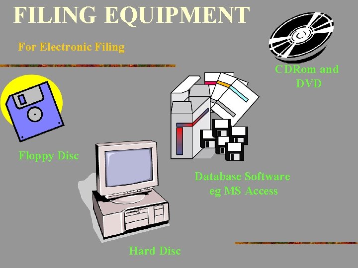 ADMINISTRATION REVISION BLOCK 5 STORAGE OF INFORMATION STORAGE