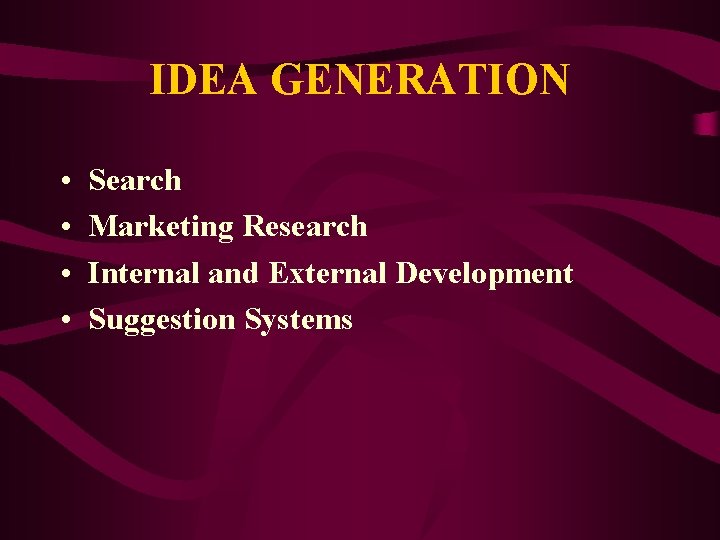 PRODUCT AND DISTRIBUTION Module 6 PRODUCT CONCEPTS OUTLINE