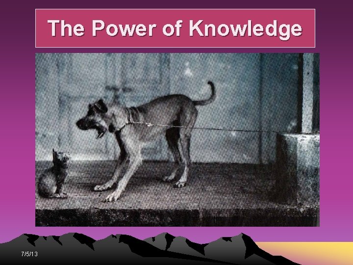 Learning is a never ending process Warm Welcome