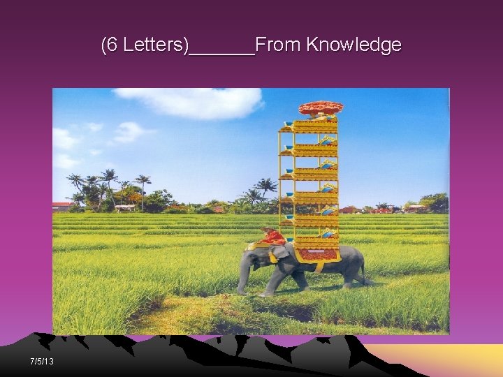 Learning is a never ending process Warm Welcome