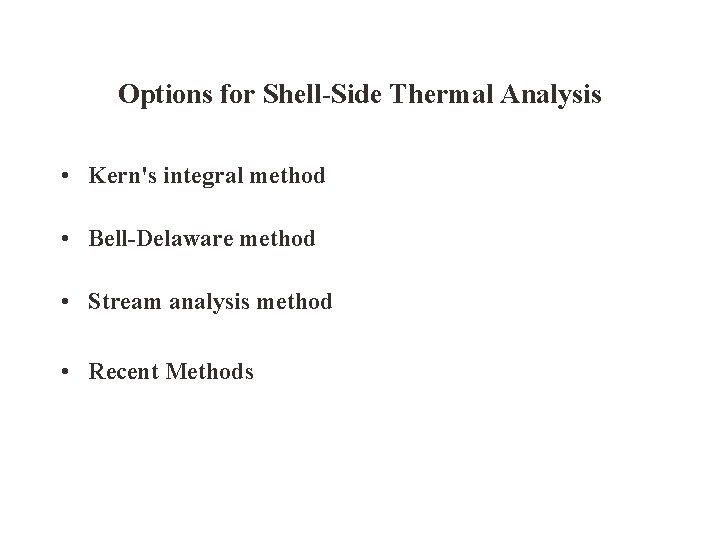 ThermoHydraulic Design of Shellandtube Heat Exchangers P M