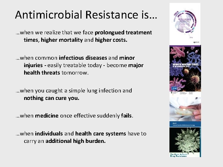 Antimicrobial Resistance AMR Joining Forces to Combat Antimicrobial