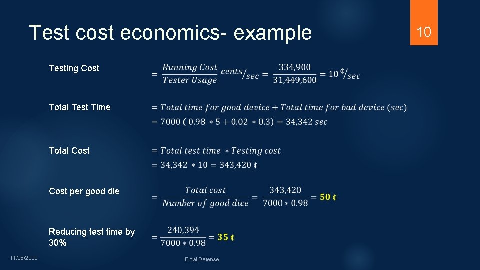 Reducing ATE Test Time by Voltage and Frequency