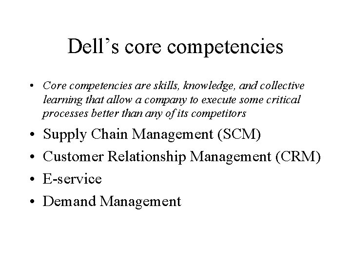 The Dell Direct Model What it means for