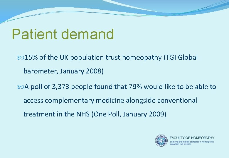 An introduction to homeopathy Why learn about homeopathy