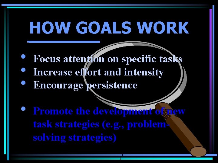 GOAL SETTING IN SPORT AND PHYSICAL ACTIVITY Damon