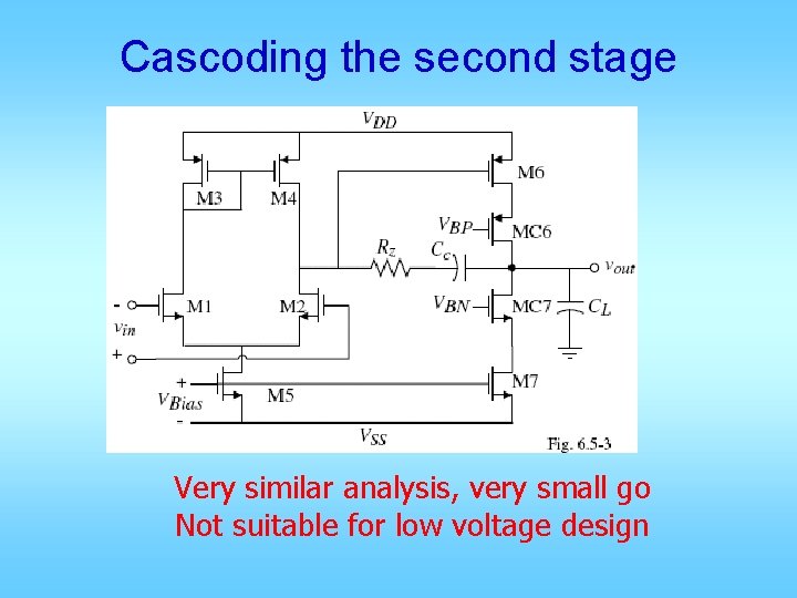 Improving Op Amp performance Improving gain cascoding cascading