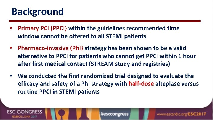 EARLYMYO Trial EARLY routine catheterization after halfdose alteplase