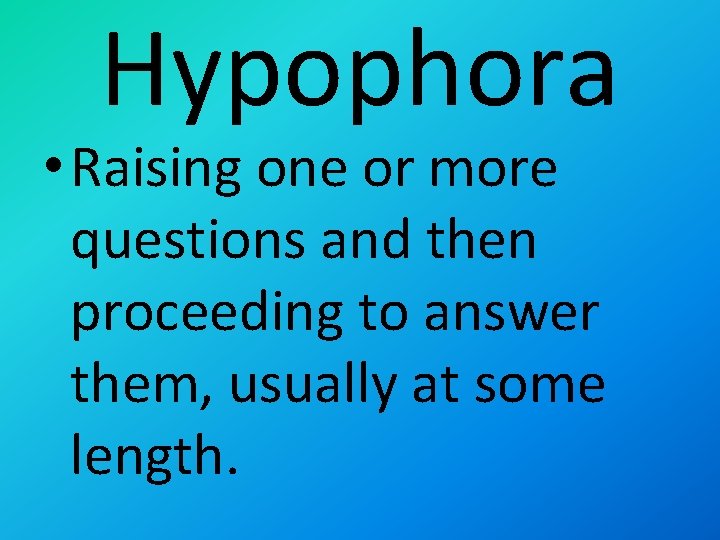 Rhetorical Terms Presentation 3 By Dylan Videto Ian