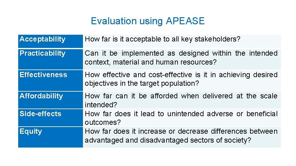 NEARAFAR A framework for applying the Behaviour Change