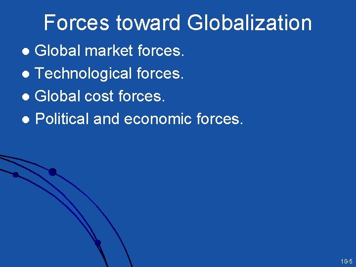 Chapter 10 Global Logistics and Risk Management Mc