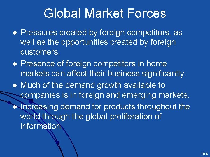 Chapter 10 Global Logistics and Risk Management Mc