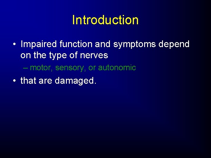 Peripheral Neuropathy Victor F Politi M D Medical