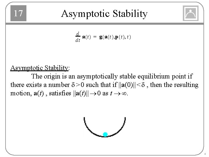17 Stability 1 17 Recurrent Networks 2 17