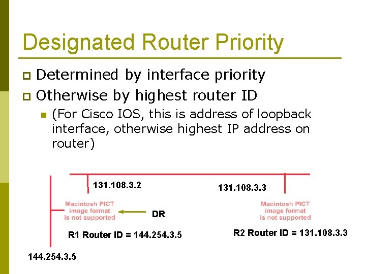 Introduction to OSPF Mark Tinka Routing and Forwarding