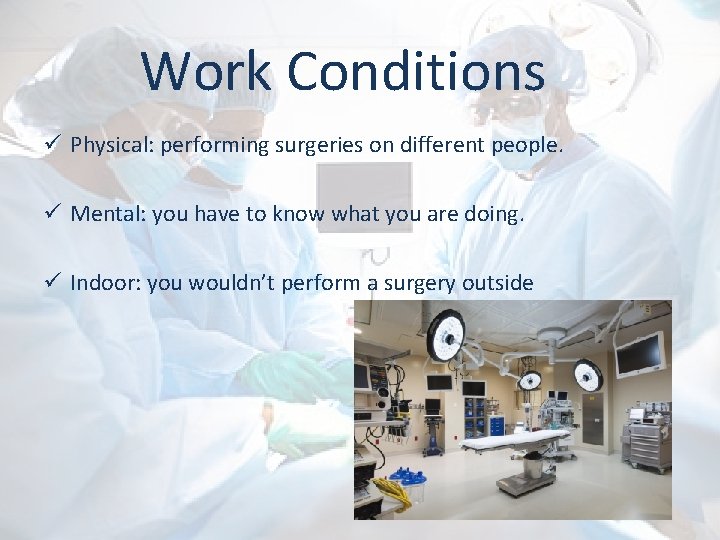 Surgeon Career Cluster Healthcare Nicole Di Cristo February