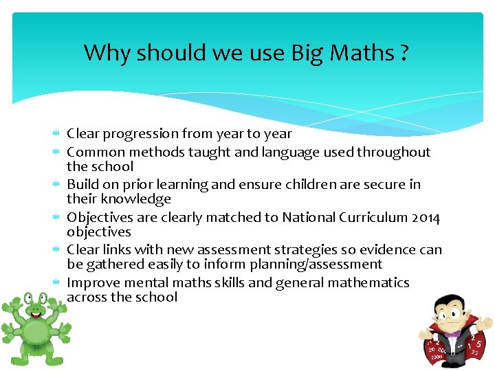 Big Maths at Old Earth What is Big