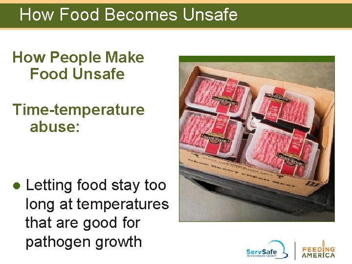 Training Agenda Welcome and Overview Why Food Safety