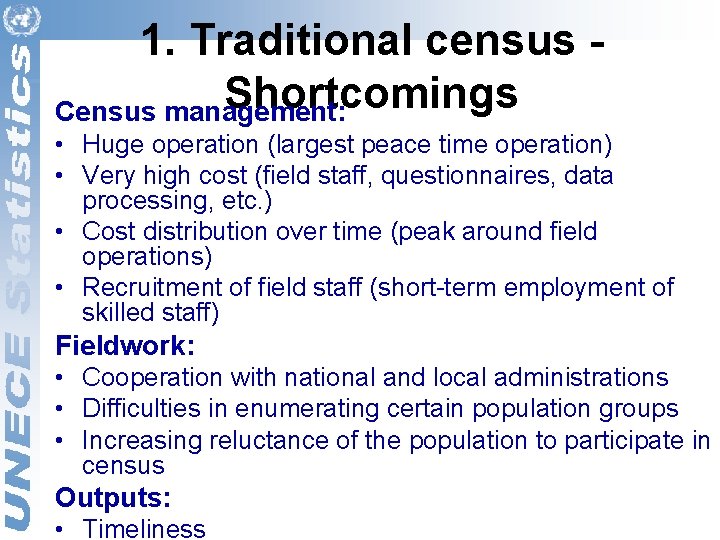 International Seminar on Population and Housing Censuses Beyond