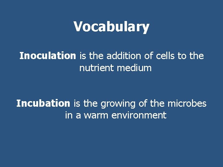 Lab procedures when handling microorganisms Distribution of microorganisms