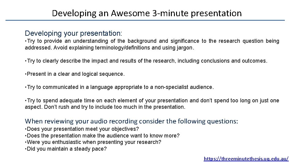 Poster Presentations Outline Poster Presentations Why poster presentations