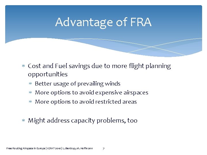 Free Routing Airspace in Europe Implementation concepts and