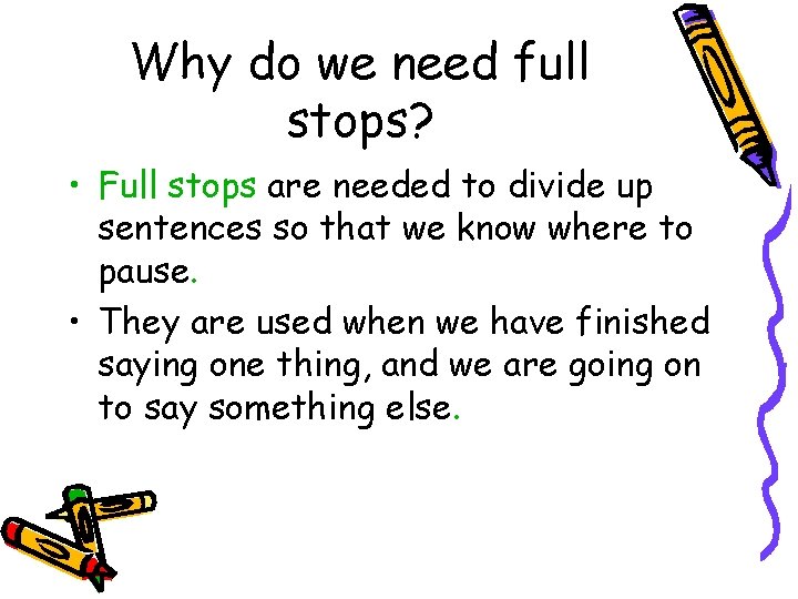Punctuation Making Sense of Writing Capital Letters We
