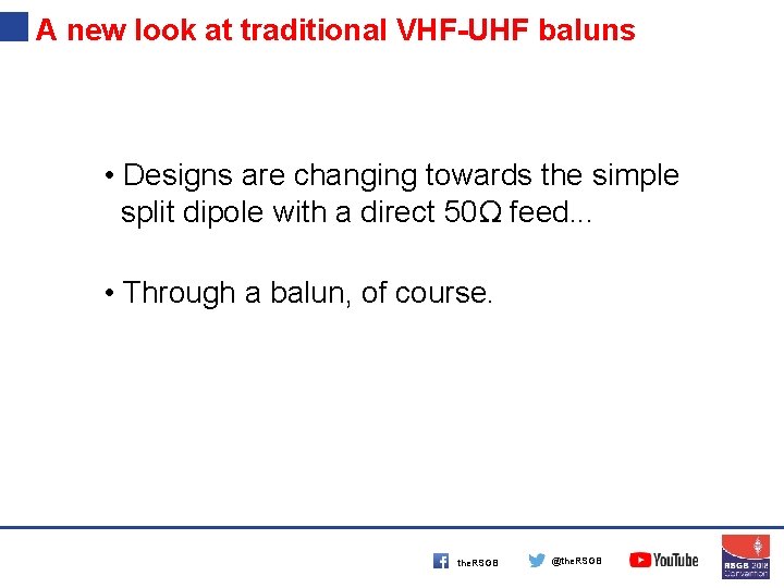 VHFUHF Baluns Fact and Fancy Ian White GM