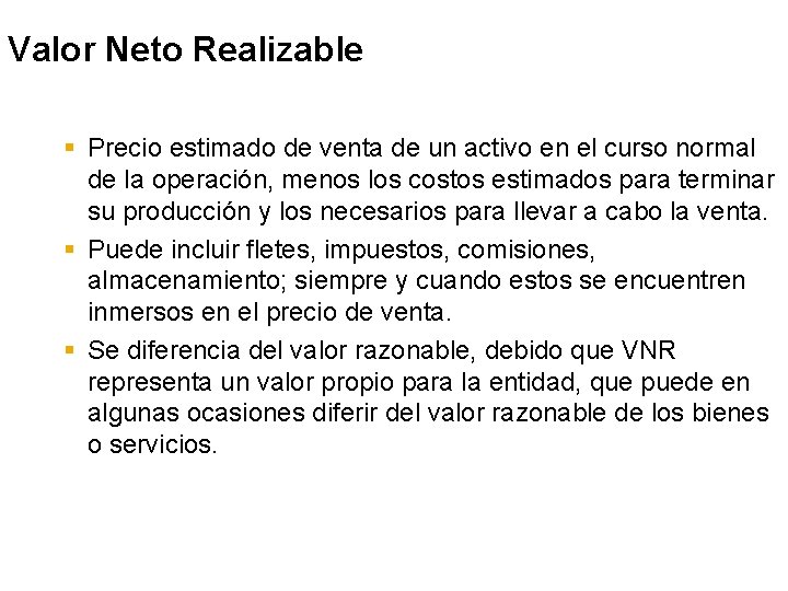 NIC 2 Inventarios Objetivo Prescribir el tratamiento contable