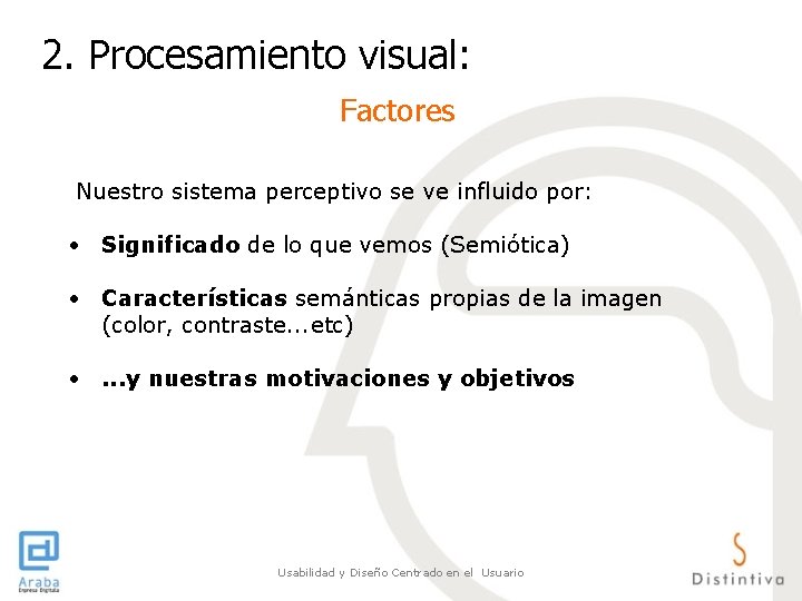 Procesamiento visual de imgenes para una comunicacin efectiva