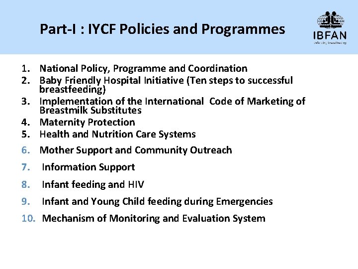 World Breastfeeding Trends Initiative WBTi Dr Arun Gupta