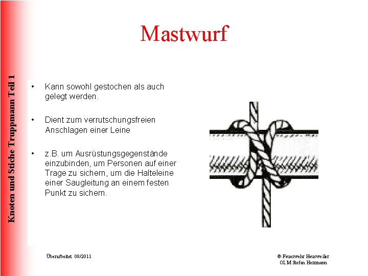 Knoten und Stiche Truppmann Teil 1 Knoten und