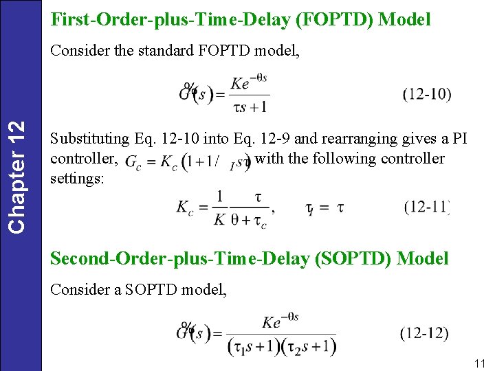 Chapter 12 Controller Tuning A Motivational Example Fig
