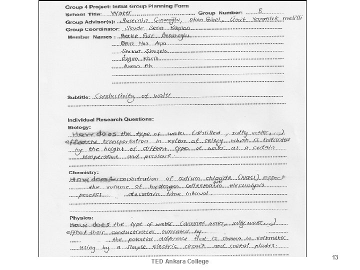 What is Group 4 Project Project stages Planning