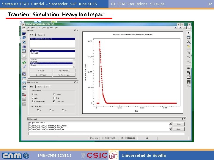 Sentaurs TCAD Tutorial Santander 24 th June 2015