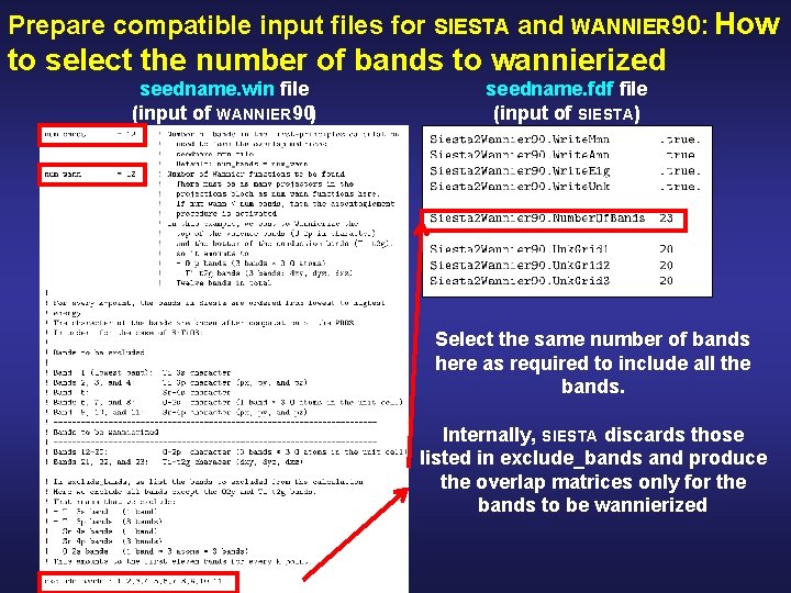 How to prepare the interface between SIESTA and