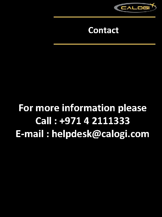 Whats New Calogi Product Change Forwarder Screen Changes