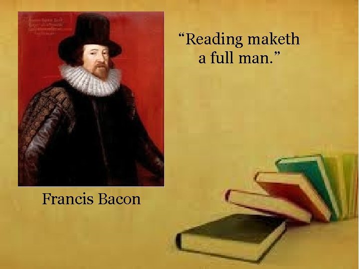 Developmental Reading Thoughts on Reading Reading early in